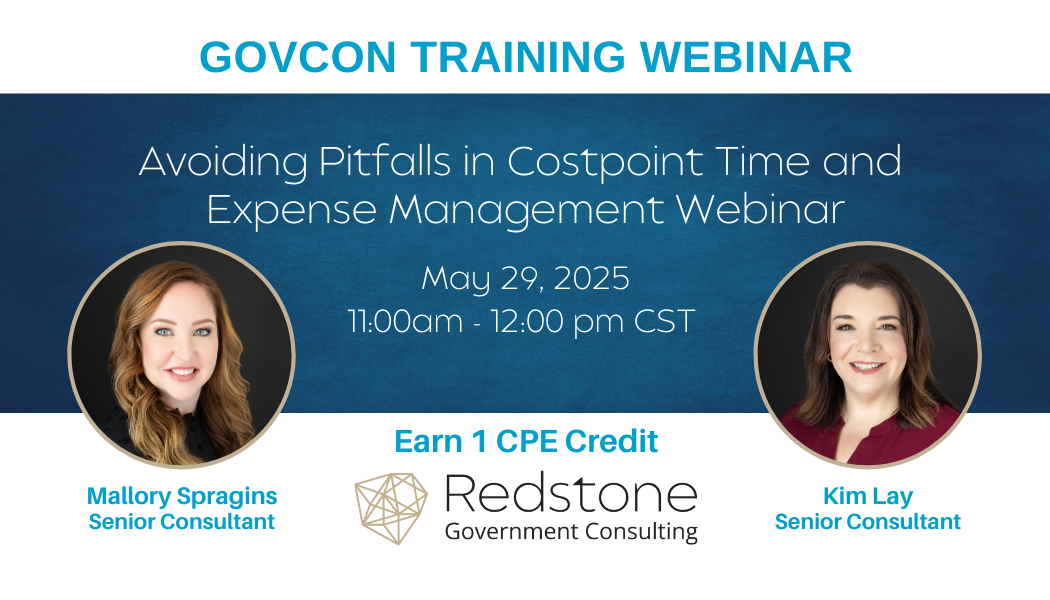 Avoiding Pitfalls in Costpoint Time and Expense Management Webinar